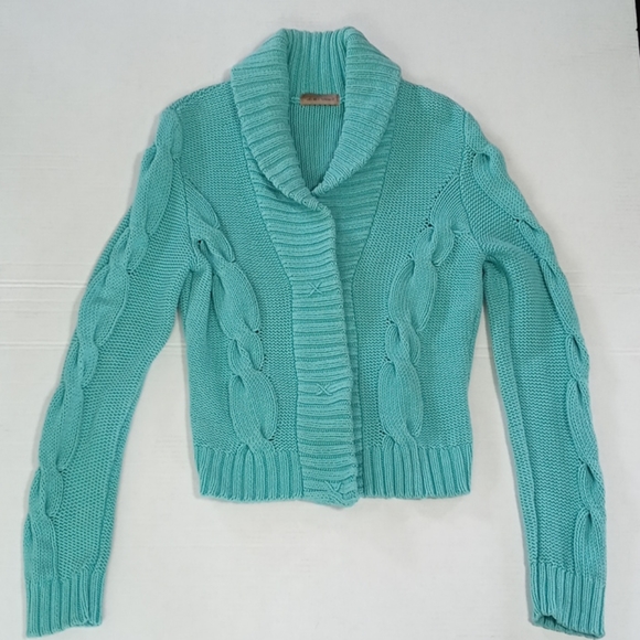 I.E. Relaxed | Sweaters | Chunky Cable Knit Cardigan Sweater Medium ...